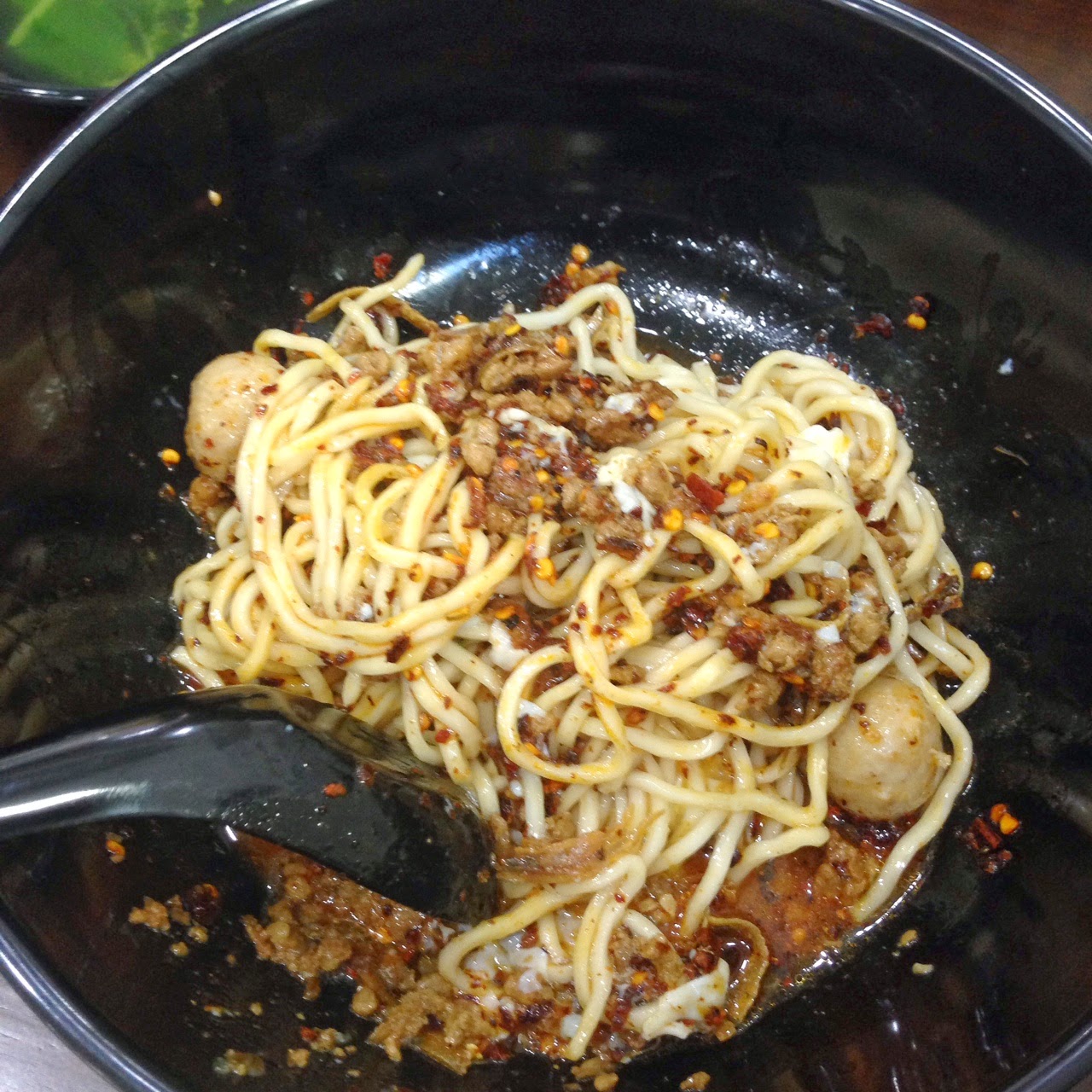 Ohsofickle: Kin Kin Chilli Pan Mee (Singapore)